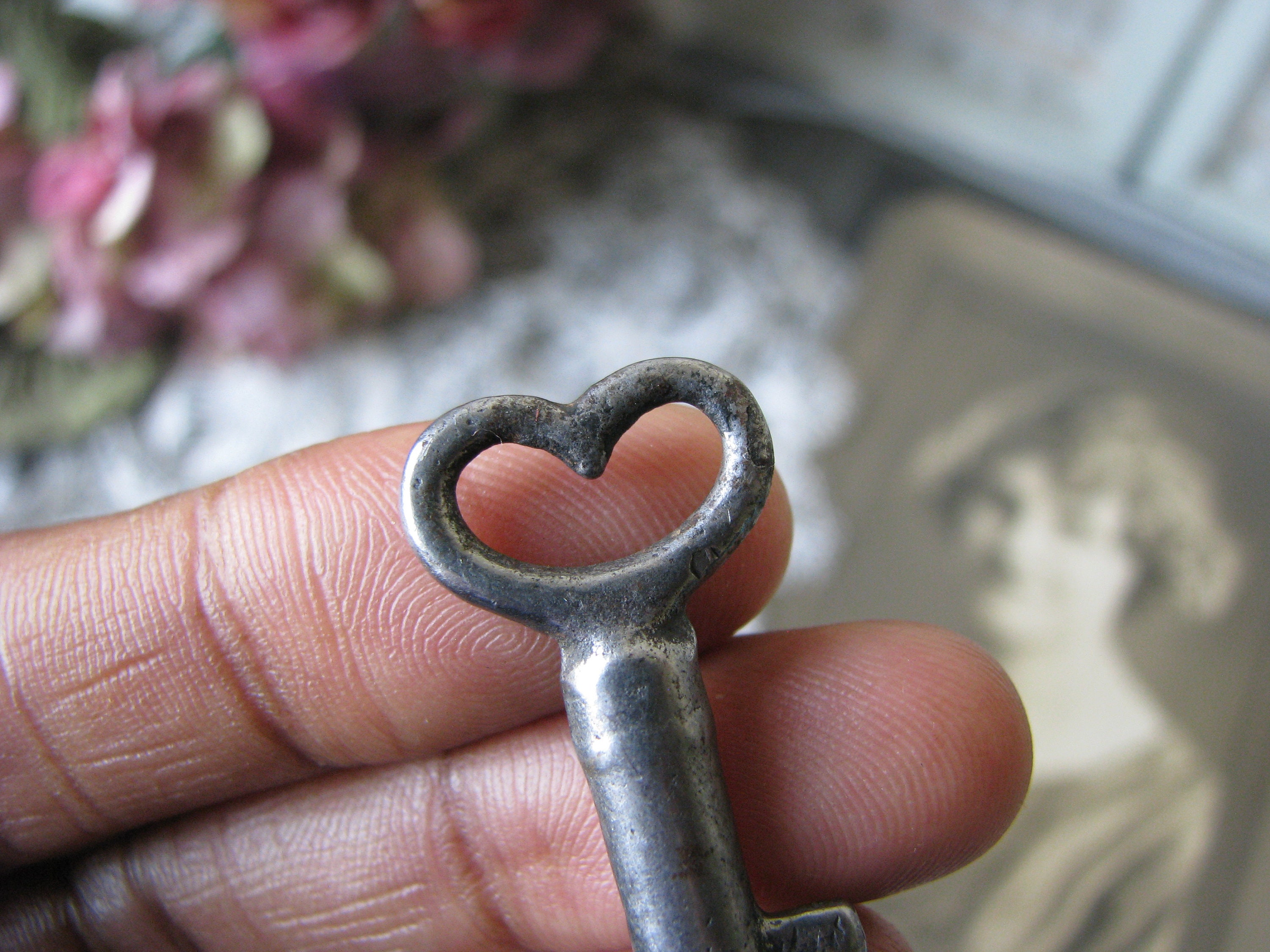 Antique Heart Shaped Key Small Antique Key Antique Steampunk | Etsy