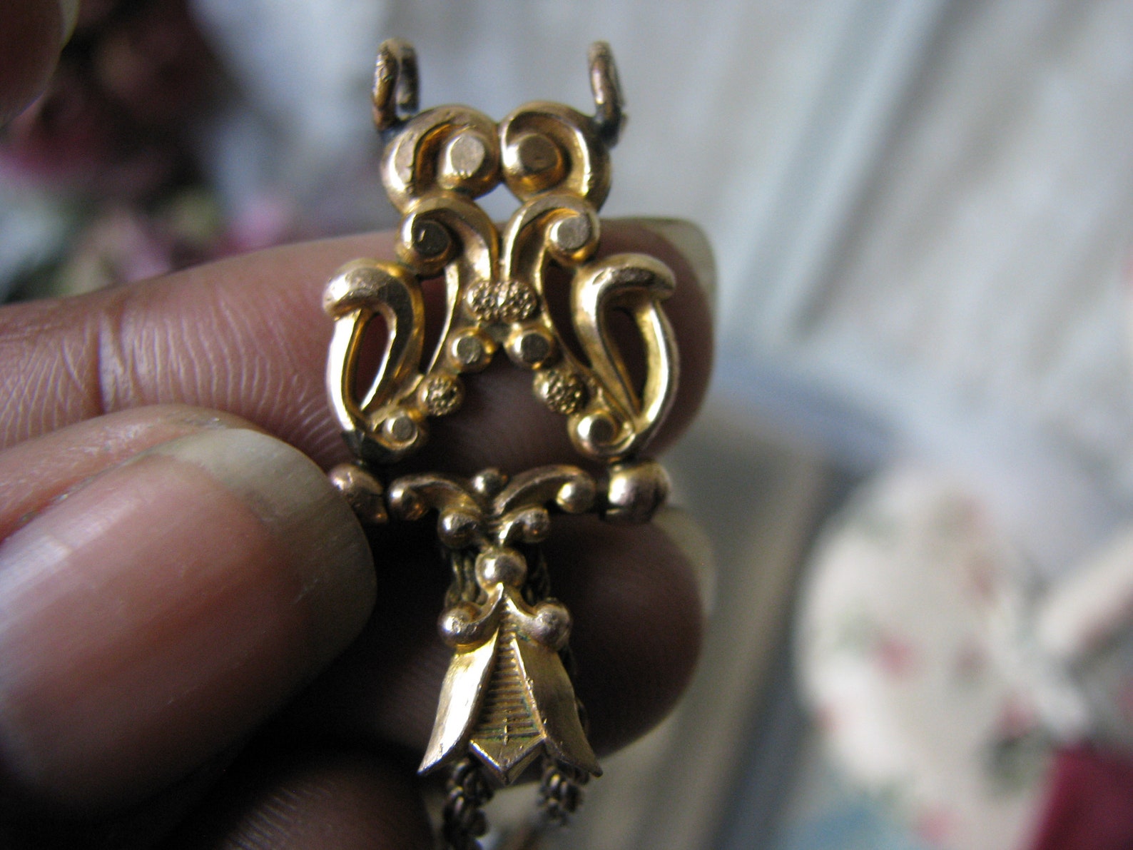 Antique Pocket Watch Fob Gold Filled Pocket Watch Fob Ornate - Etsy