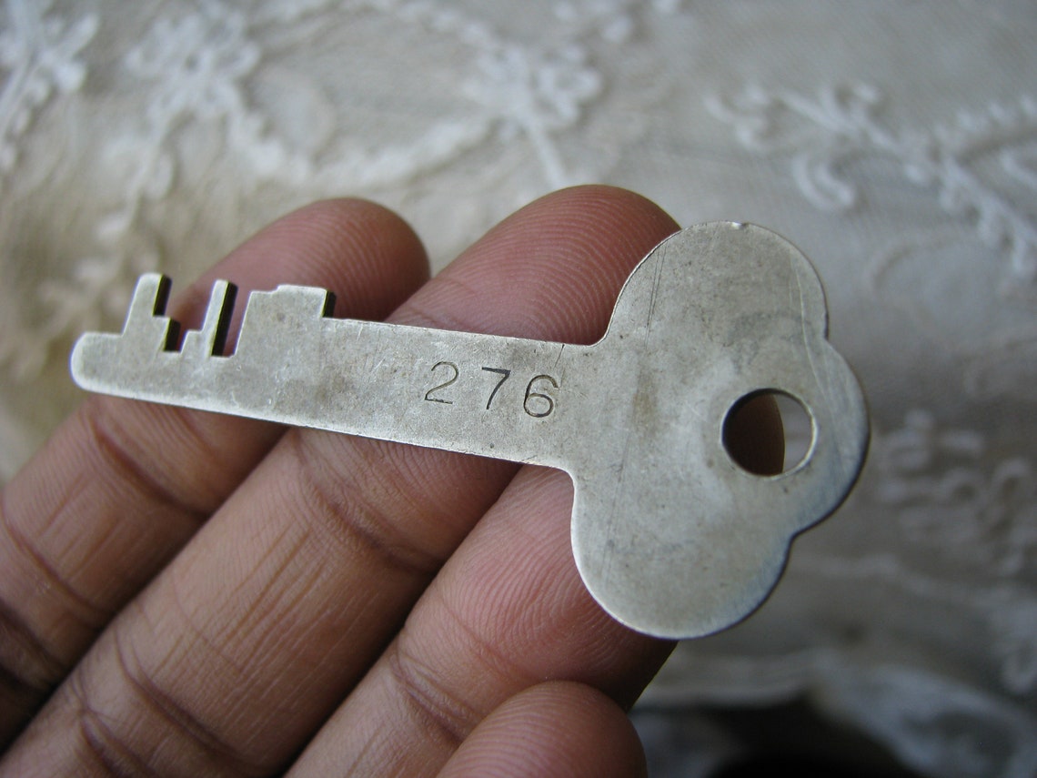 Antique Brass Key Flat Brass Key Sargent & Greenleaf Key - Etsy
