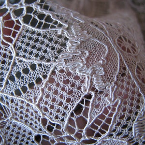 Antique Lace Sample, 1920's Lace Sample, Haute Couture Lace Sample ...