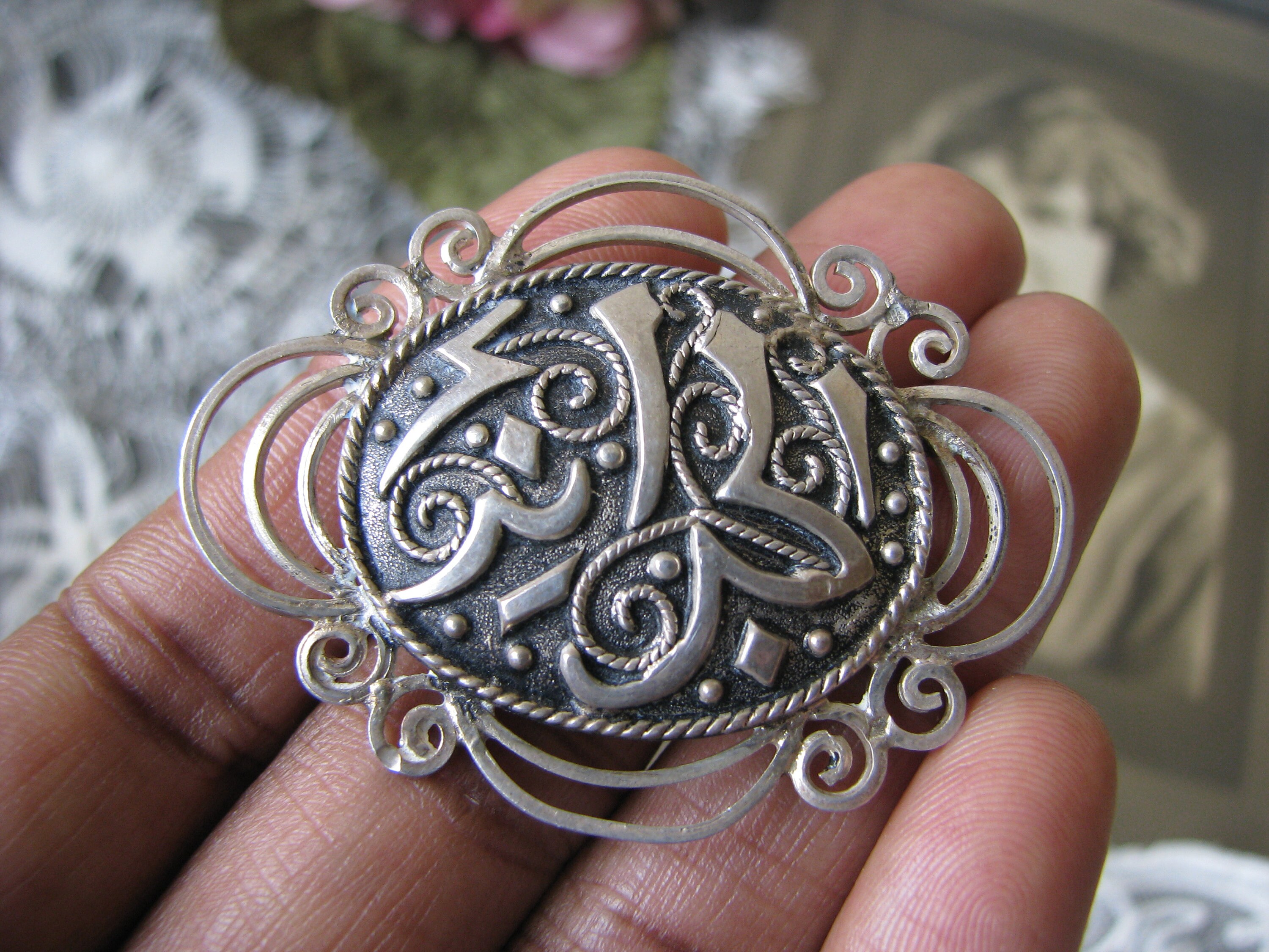 Antique Ottoman Brooch Antique Arabic Brooch Antique Islamic | Etsy