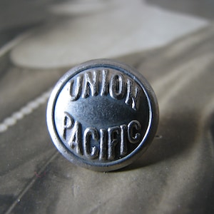 Antique Union Pacific Railroad Uniform Button (5/8'') - Etsy