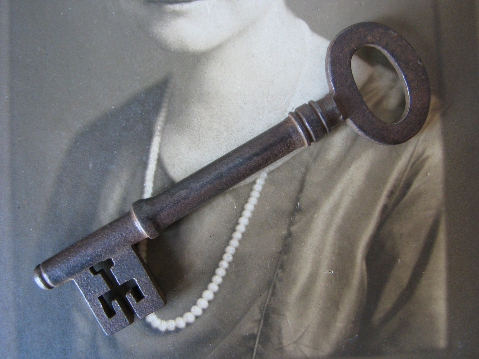 Antique Halloween Decor Antique French Key Antique Skeleton - Etsy