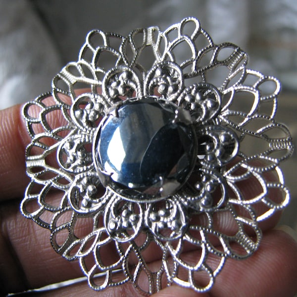 Filigree Brooch - Etsy