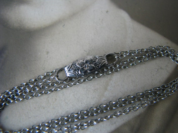 Vintage Silver Plate Chain, Silver Plate Chain, Silve… - Gem