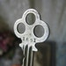 Antique Yale Brass Key, Clover Top, Steampunk Jewelry - Etsy