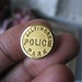 Antique Police Button, Vintage Work Button, Antique Uniform Button ...