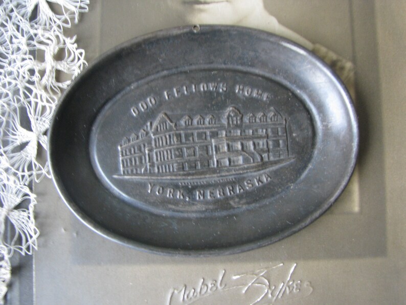 Antique Coin Dish Antique Tip Dray Odd Fellows Tip Tray Odd - Etsy