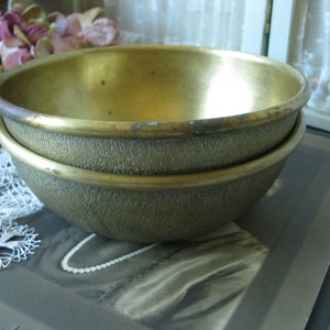 Vintage 1940 WWII Brass Mess Bowls, Royal Navy, Pair - Etsy