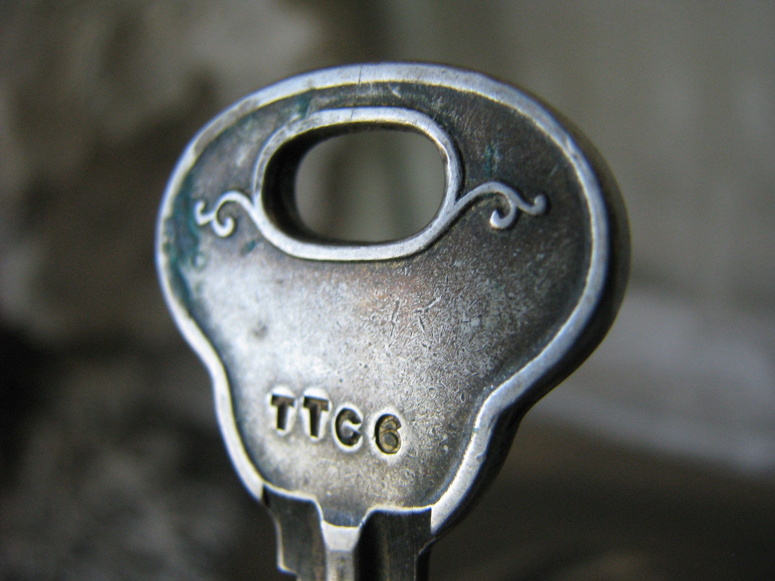 Antique Brass Key Flat Brass Key P&F Corbin Lock Co. | Etsy