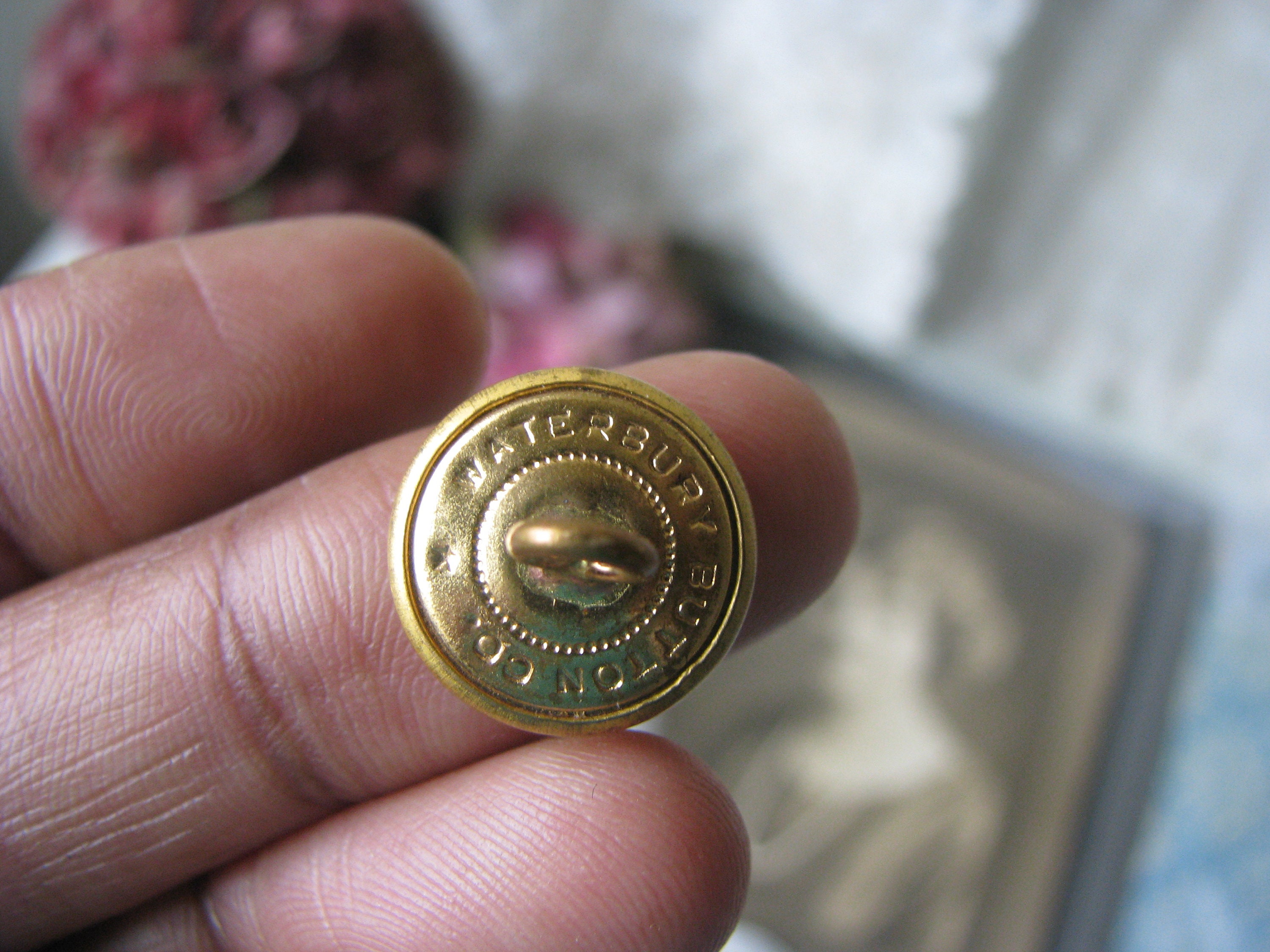 Antique Police Button Vintage Work Button Antique Uniform | Etsy