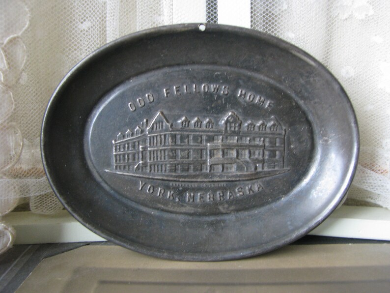 Antique Coin Dish Antique Tip Dray Odd Fellows Tip Tray Odd - Etsy