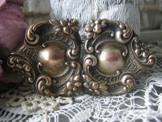 Antique Belt Buckle, Victorian Dress Buckle, Antique … - Gem