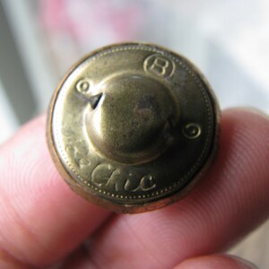 Antique Twinkle Button, Antique Picture Button, Antique Mirrored Button ...