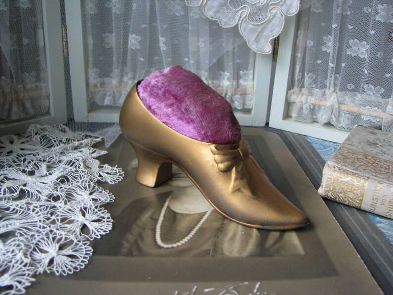 Antique Gifts for Brides Antique Shoe Pincushion Victorian - Etsy