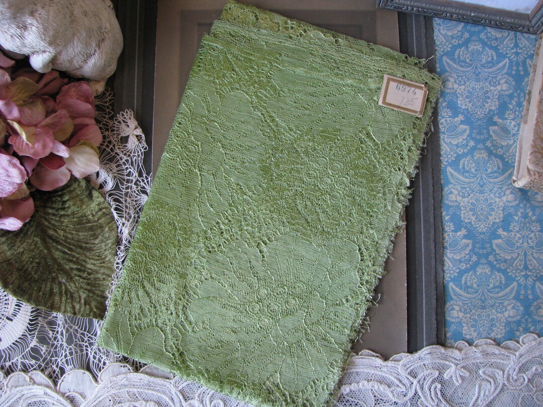 Antique Lace Sample, 1920's Lace Sample, Haute Couture Lace Sample ...