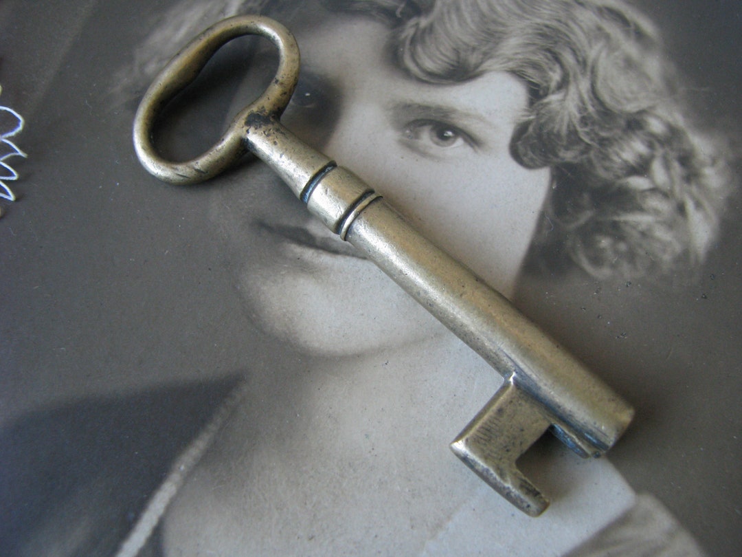 Antique Brass Key, Ornate Brass Key, Antique Steampunk Key, Steampunk ...