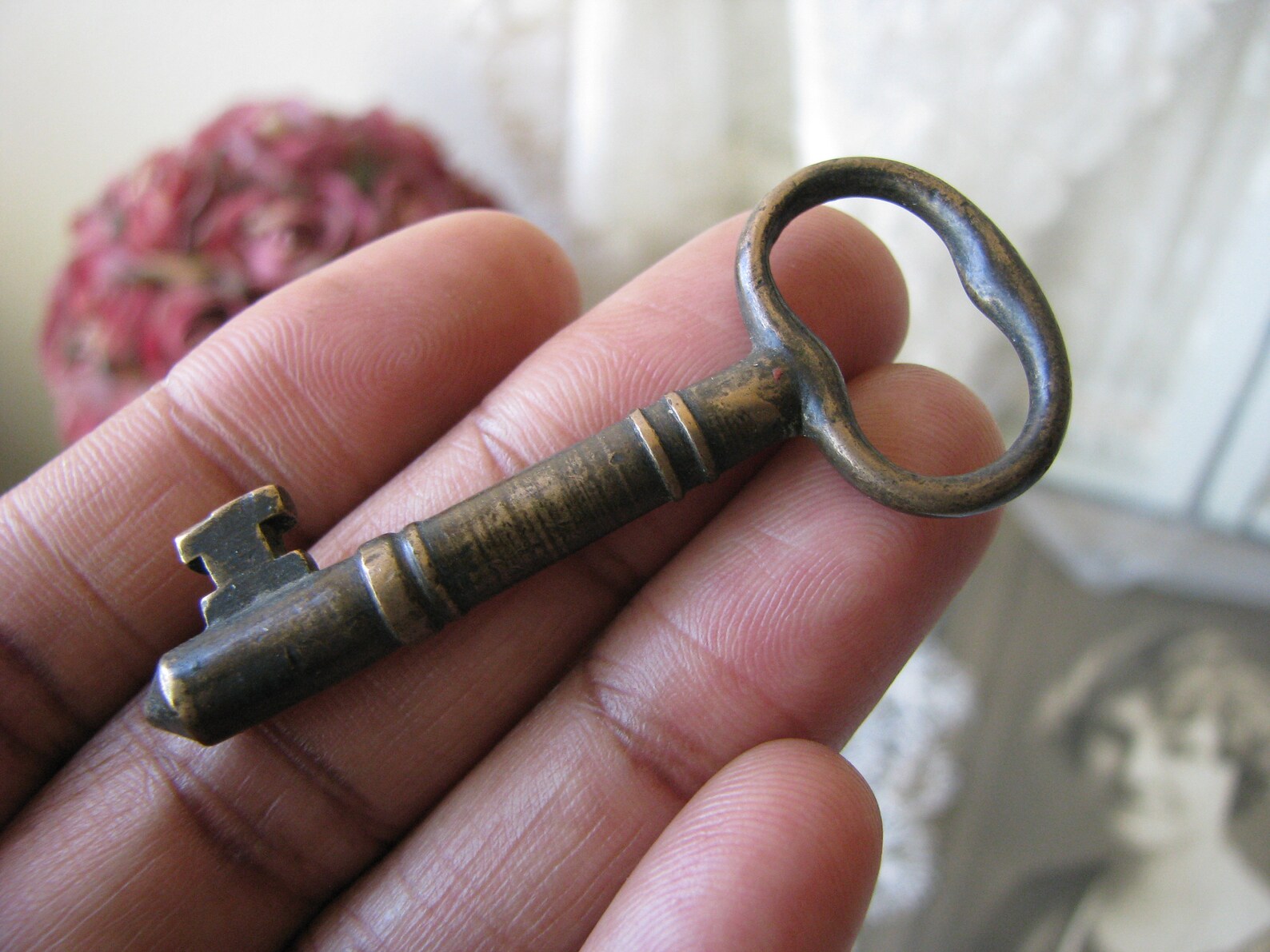 Antique Brass Key Ornate Brass Key Antique Steampunk Key - Etsy