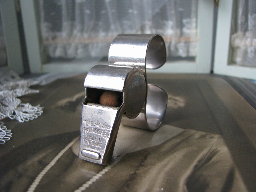 Vintage Acme Whistle, the Acme Thunderer, Vintage Police Whistle ...