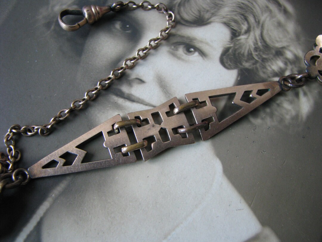 Victorian Rose Gold Filled Pocket Watch Fob Chain, Monogrammed - Etsy