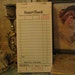 12 Vintage Diner Style Guest Check Slips Journaling Cards Junk Journal ...