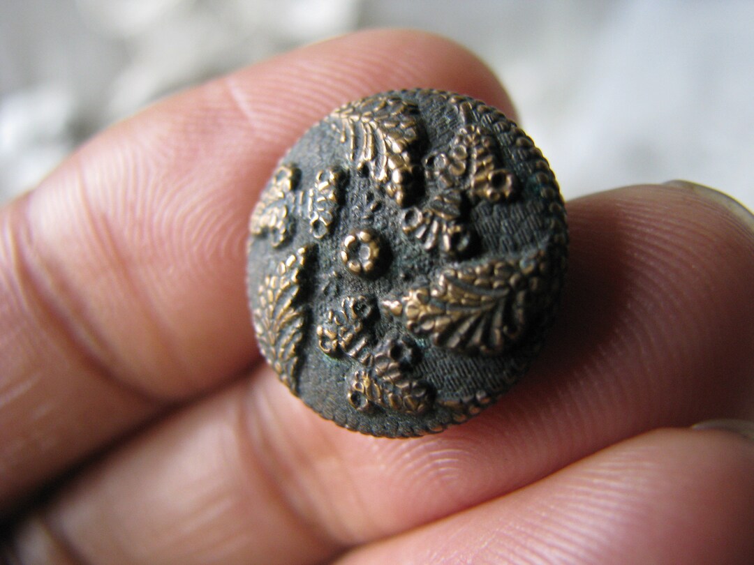 Antique Picture Button, French Antique Button, Antique French Button ...