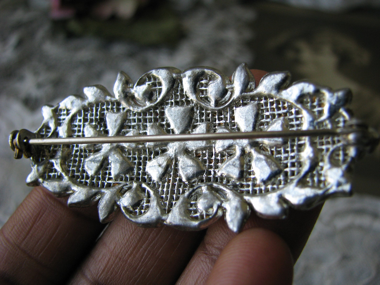 Art Deco Paste Brooch Vintage Paste Brooch Art Deco Wedding | Etsy