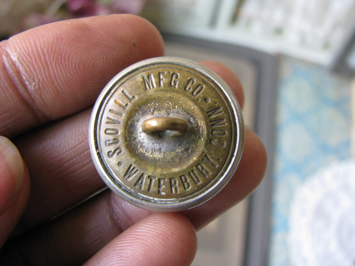 Antique Fire Department Button Kansas City Fire Department - Etsy