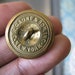 Antique Fire Department Button, Antique Brass Uniform Button, J. R ...