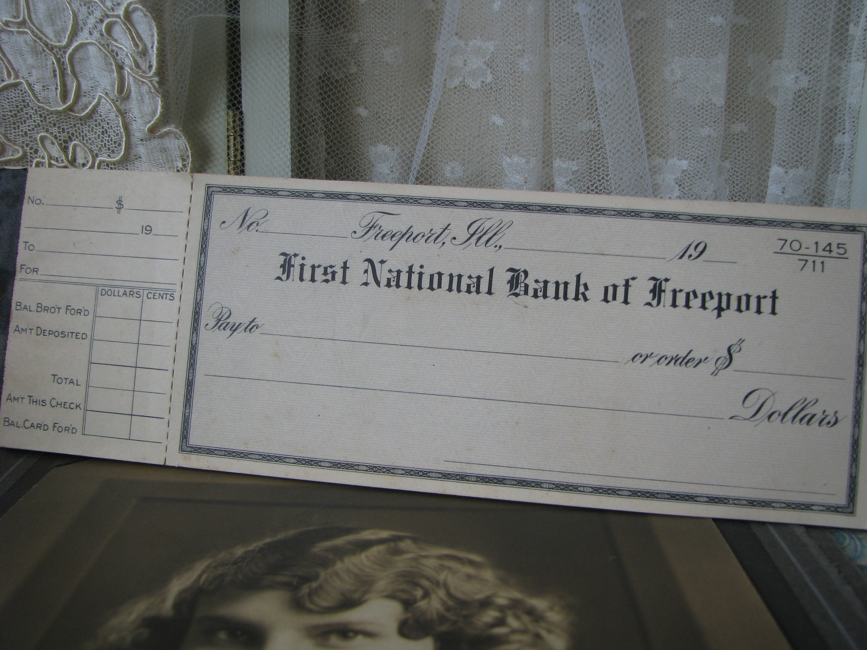 Antique Checkbook Antique Book of Checks Antique Checks - Etsy