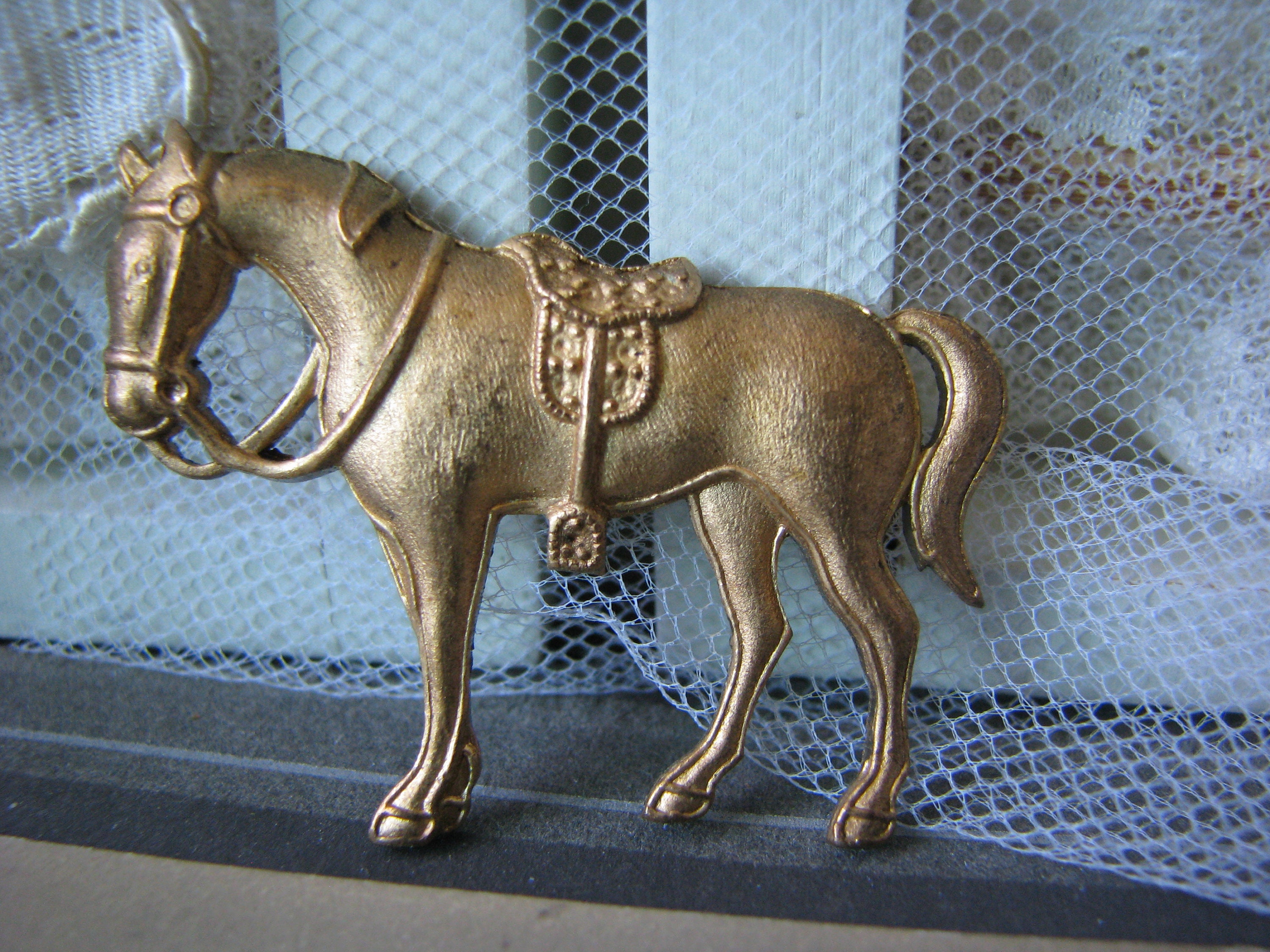 Vintage Brass Stamping, Brass Horse Stamping, Stamped Brass Horse ...