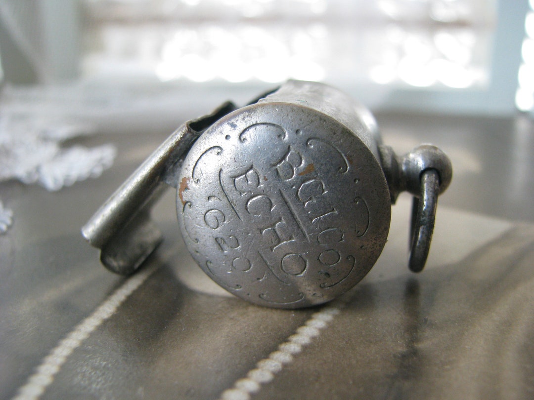 Antique Police Whistle, B.G.I. Co. Whistle, Escargot Whistle ...