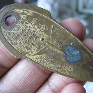 General Motors Key Fob, Vintage GM Key Fob, Chevrolet Key Fob, Vintage ...