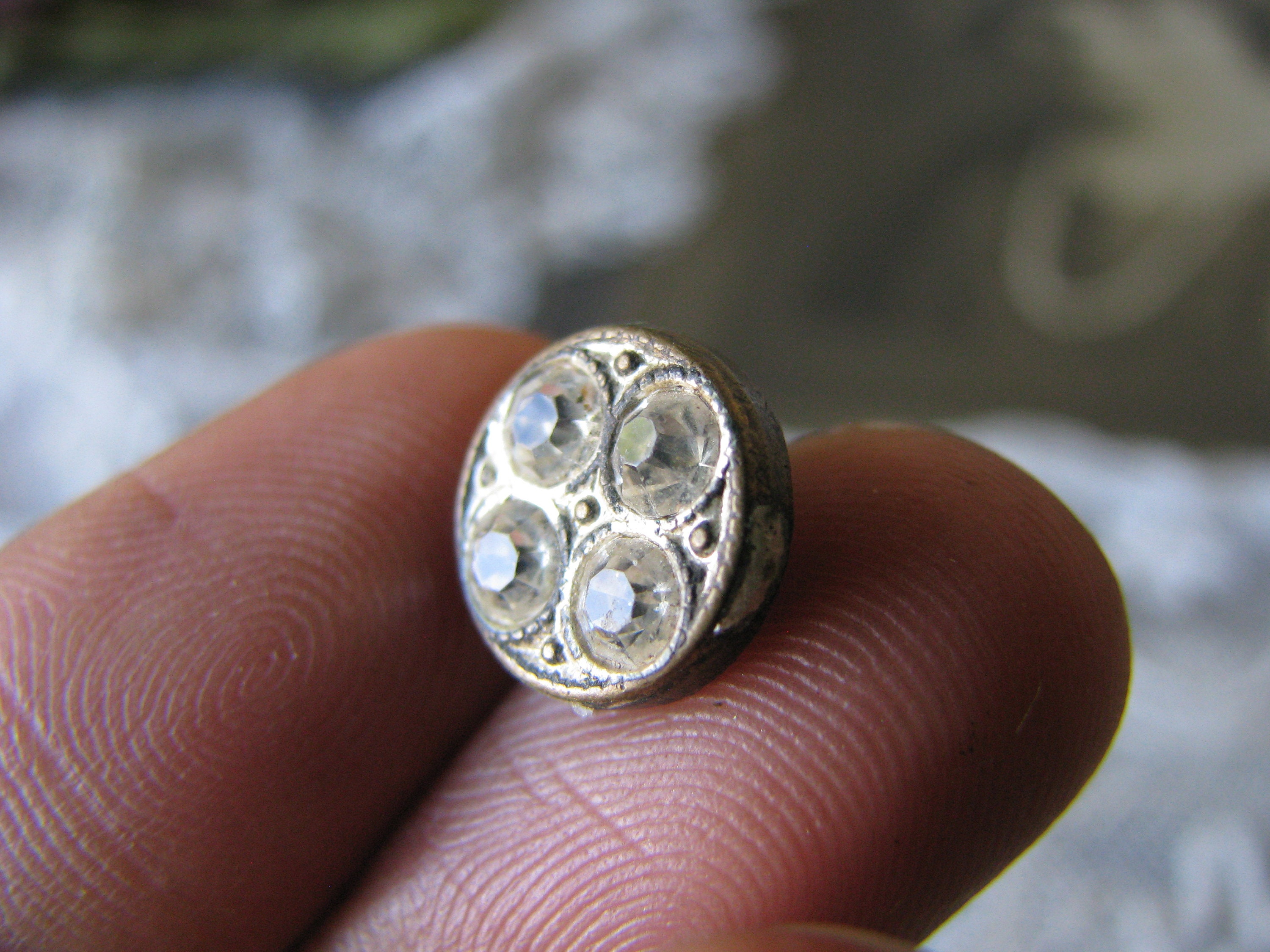 Antique Paste Button Victorian Paste Button Antique Sewing | Etsy