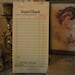 12 Vintage Diner Style Guest Check Slips Journaling Cards Junk Journal ...
