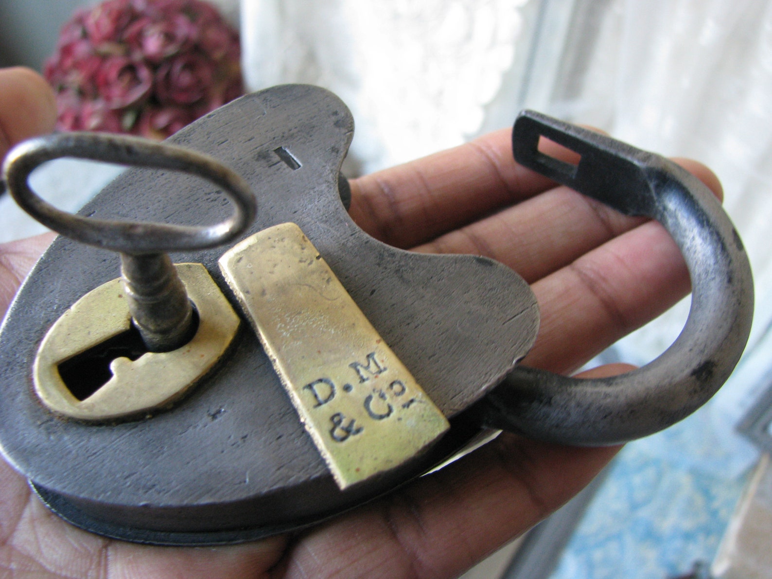 Antique Heart Padlock Large Antique Padlock Antique - Etsy