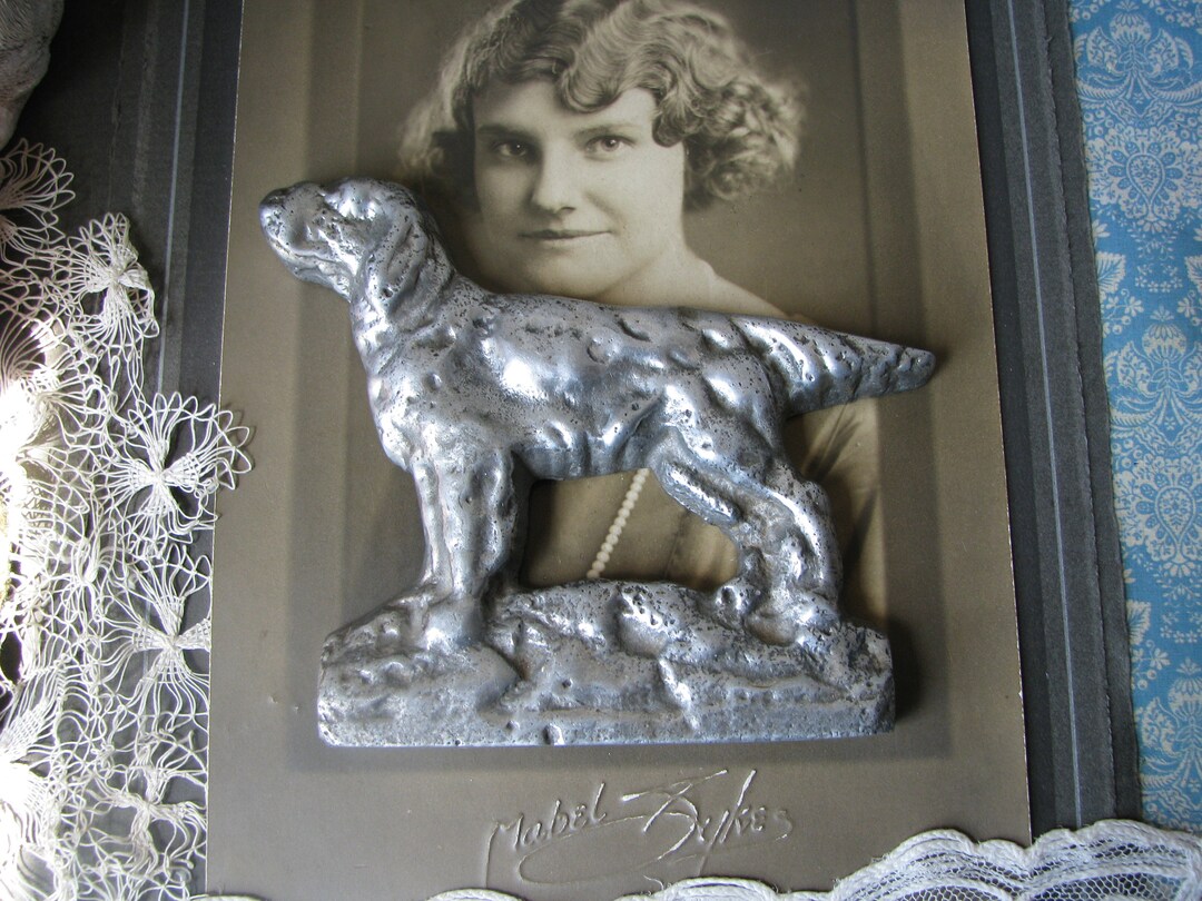 Vintage Paperweight, Vintage Dog Paperweight, Hound Dog Paperweight ...