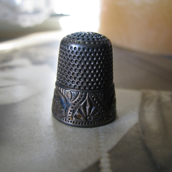 Antique Thimble - Etsy