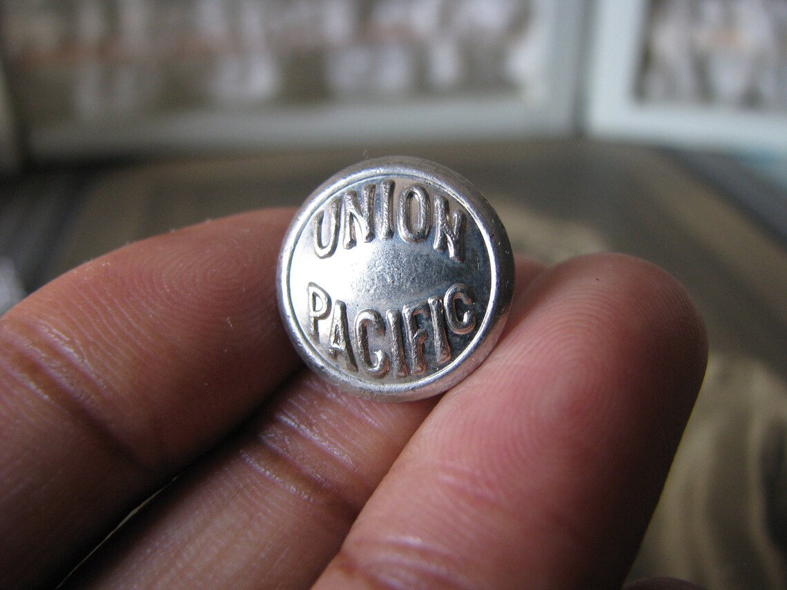 Antique Union Pacific Button Railroad Uniform Button Antique | Etsy