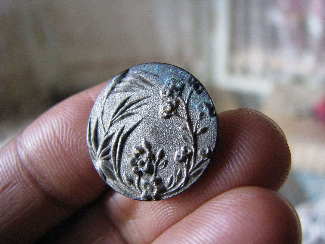 Antique Picture Button, French Antique Button, Antique French Button ...