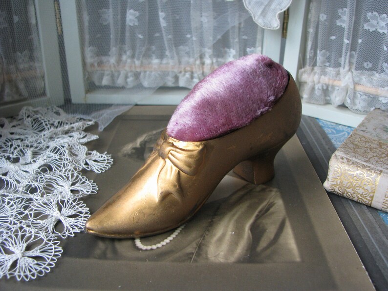 Antique Gifts for Brides Antique Shoe Pincushion Victorian - Etsy