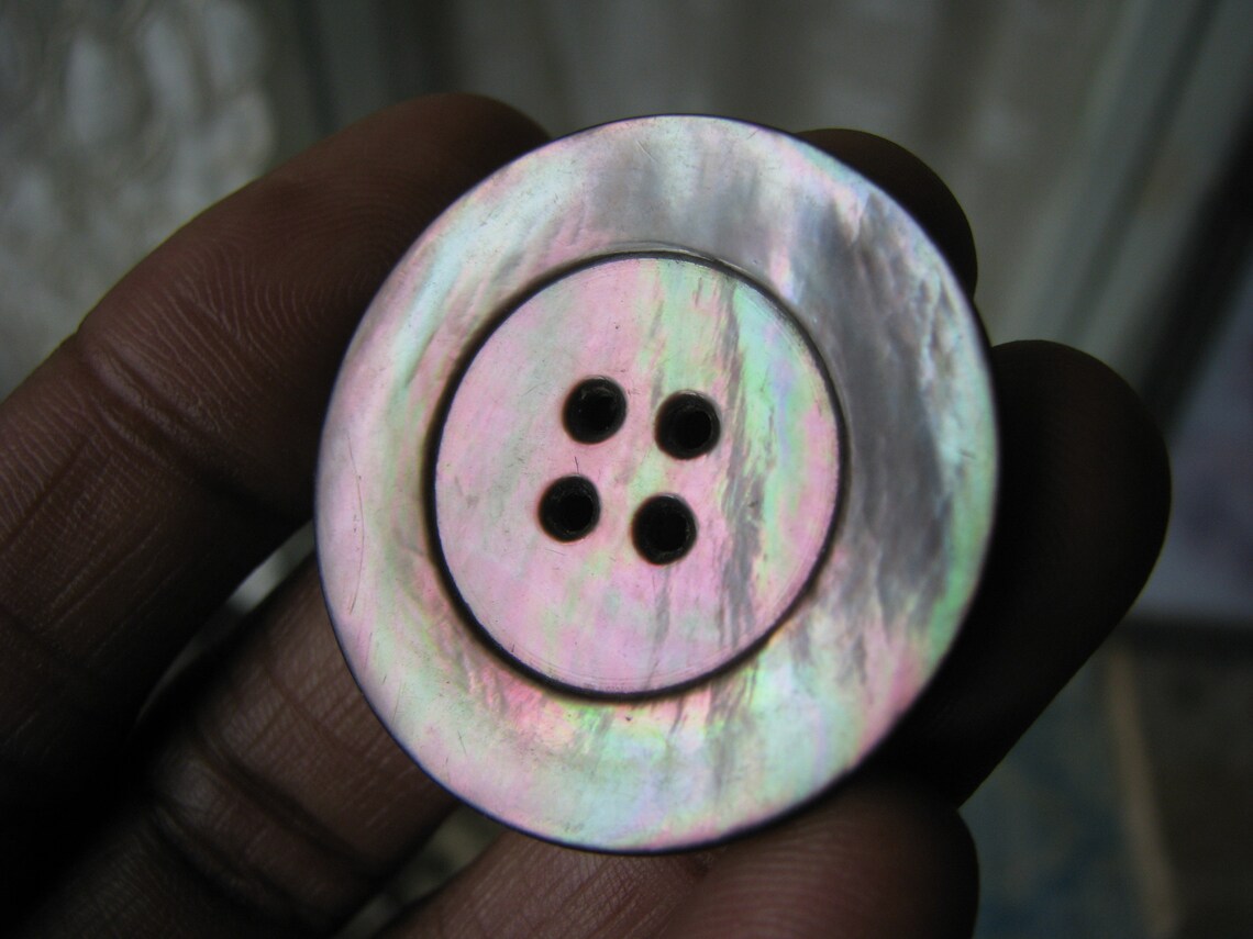 Antique Carved Shell Button Antique Mother of Pearl Button - Etsy