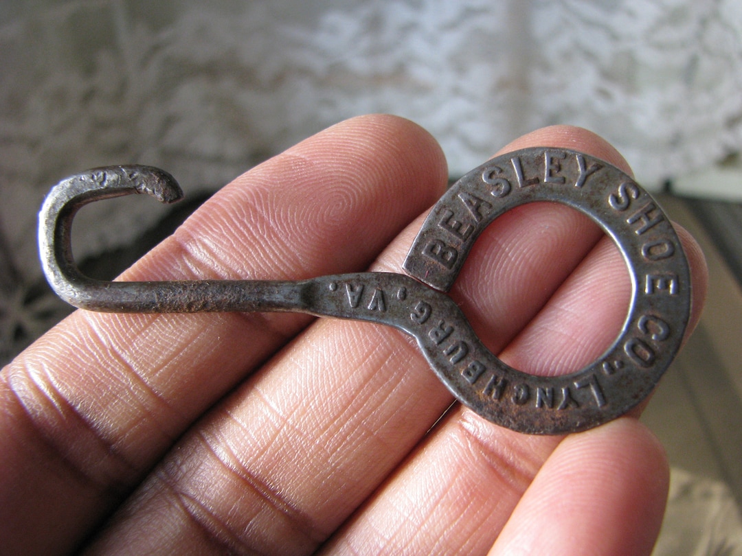 Antique Button Hook, Advertising Button Hook, Victorian Button Hook ...