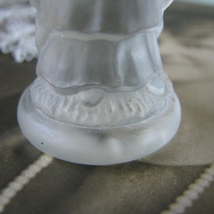 Antique Virgin Mary Statue Satin Glass Statue Mother Mary - Etsy