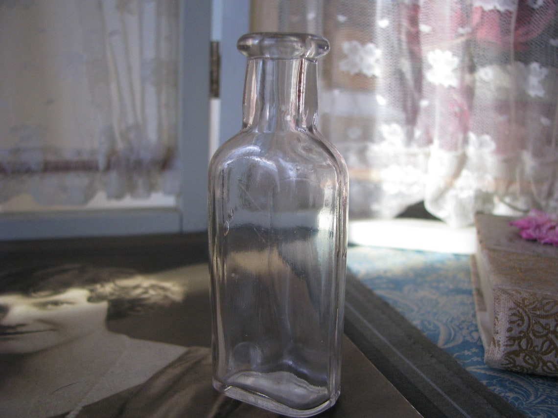Antique Sun Purple Glass Vial, Miniature Victorian Bottle - Etsy
