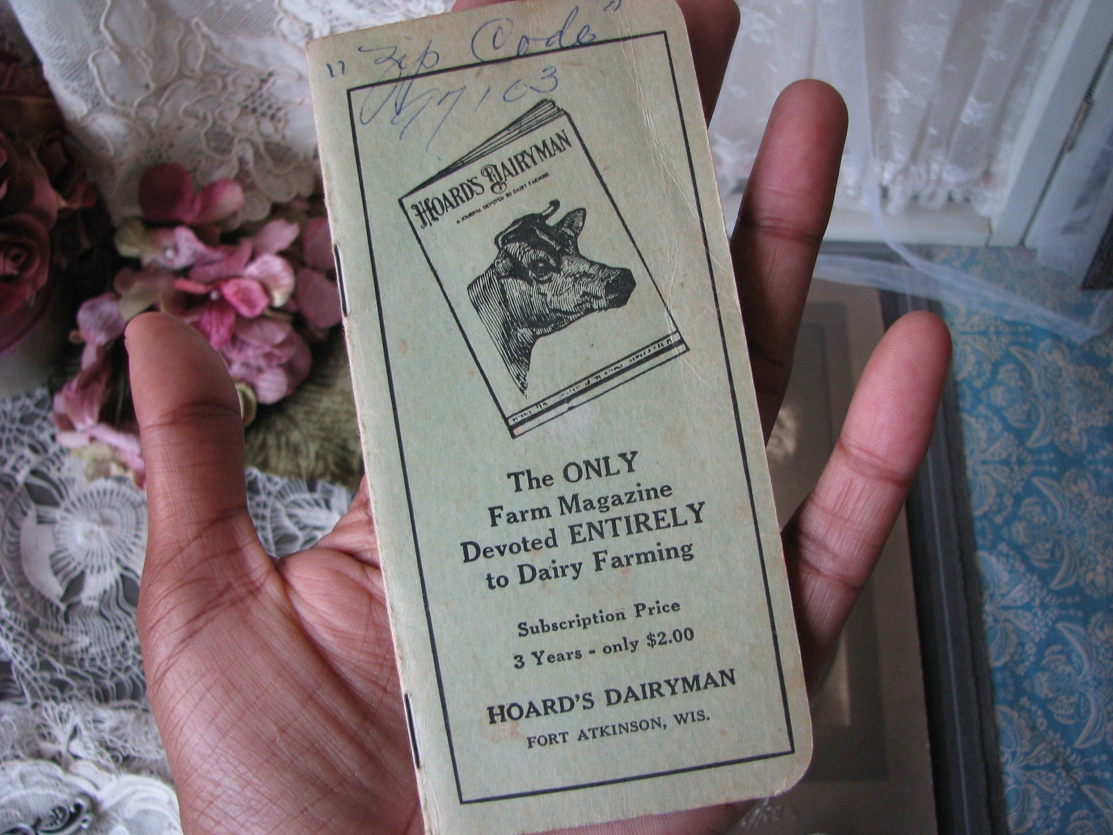 Antique Advertising Book Dairy Farm Book Hoard's | Etsy