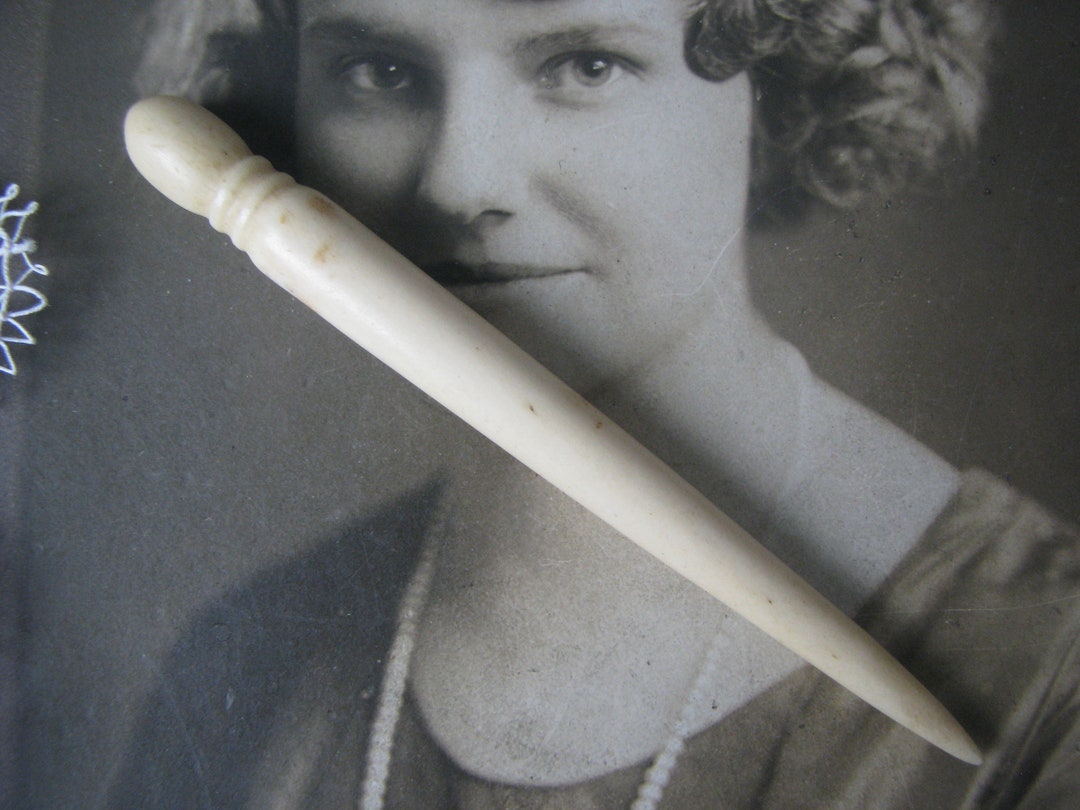 Antique Bone Sewing Awl, Hand Carved Stiletto Bodkin - Etsy