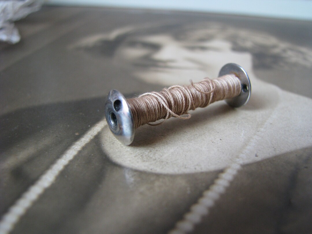 Antique Thread Winder, Antique Spool Bobbin, Victorian Bobbin Winder ...