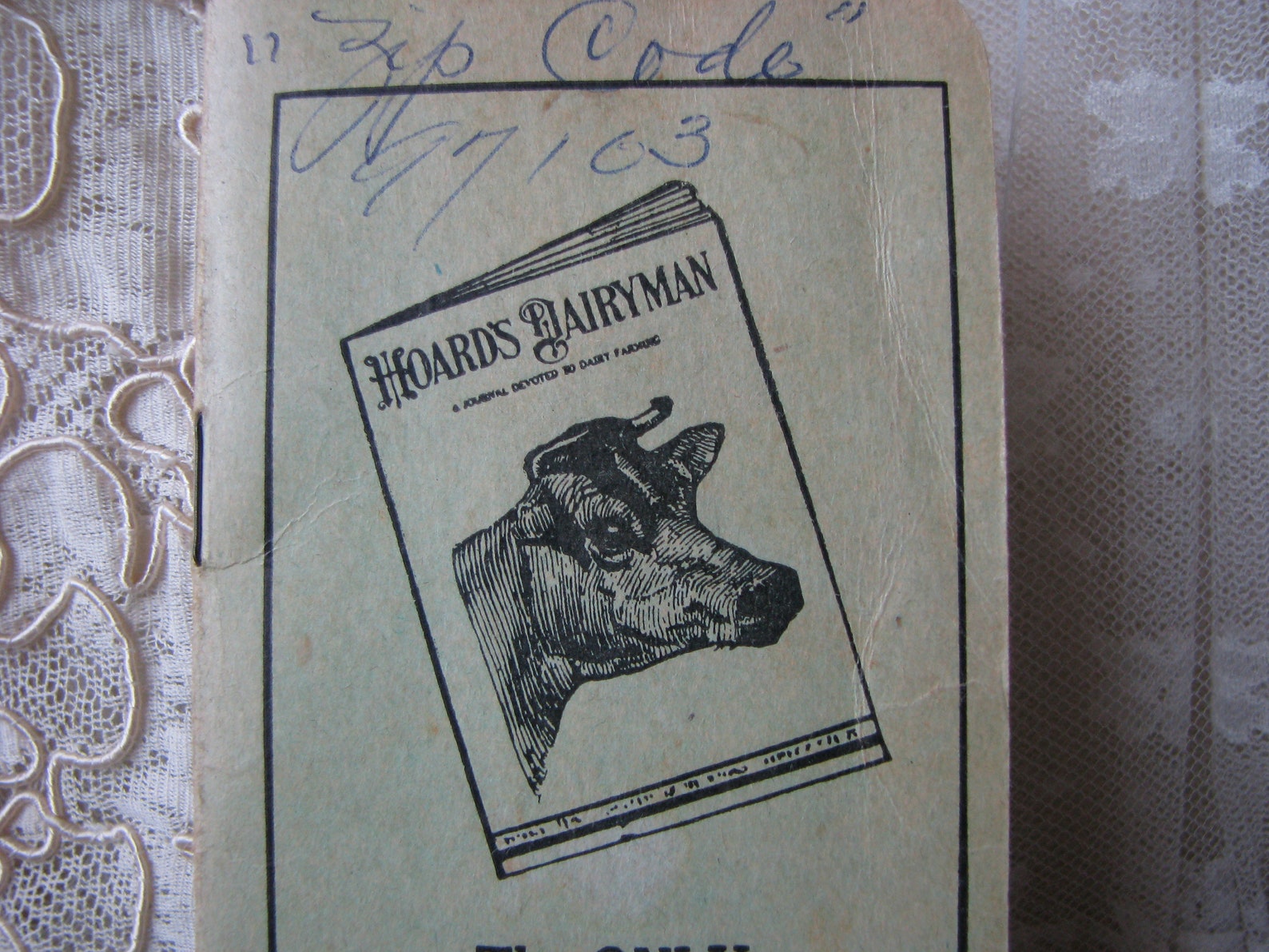 Antique Advertising Book Dairy Farm Book Hoard's - Etsy
