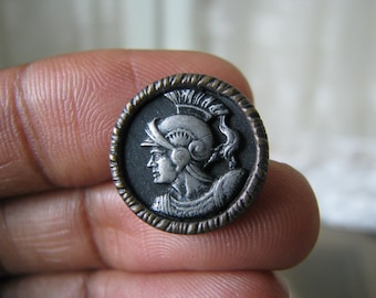 Roman Soldier Button - Etsy